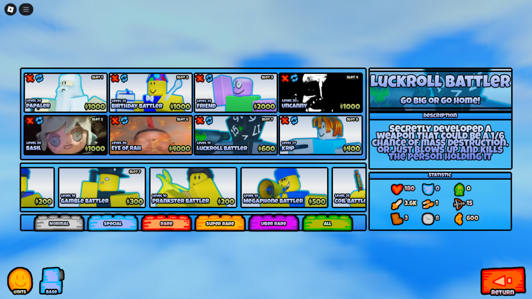 which loadout is good for the battle begins 1 star | Fandom