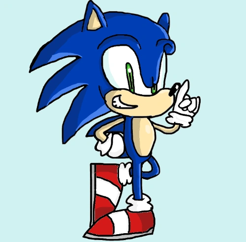 A little Sonic I made... | Fandom
