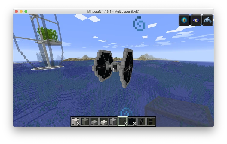minecraft tie fighter | Fandom