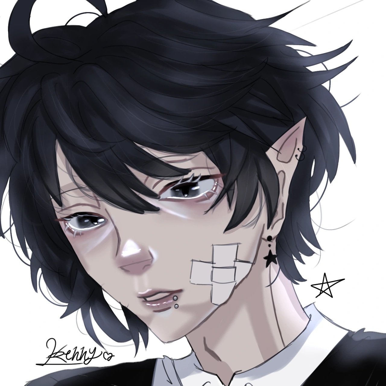 I drew my best friend kenny! ( again ) | Fandom