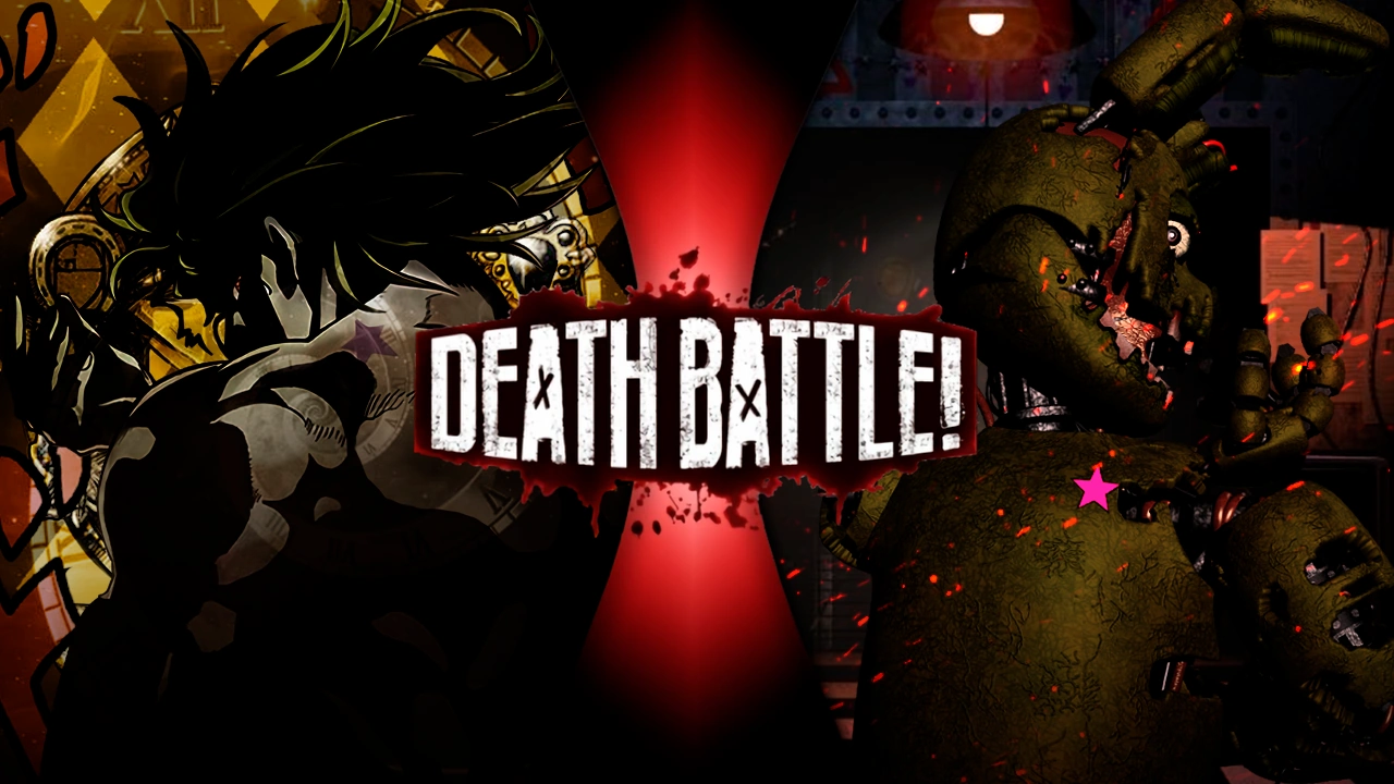 Dio Brando vs Springtrap (JoJo Bizarre Adventure vs Five Night at ...