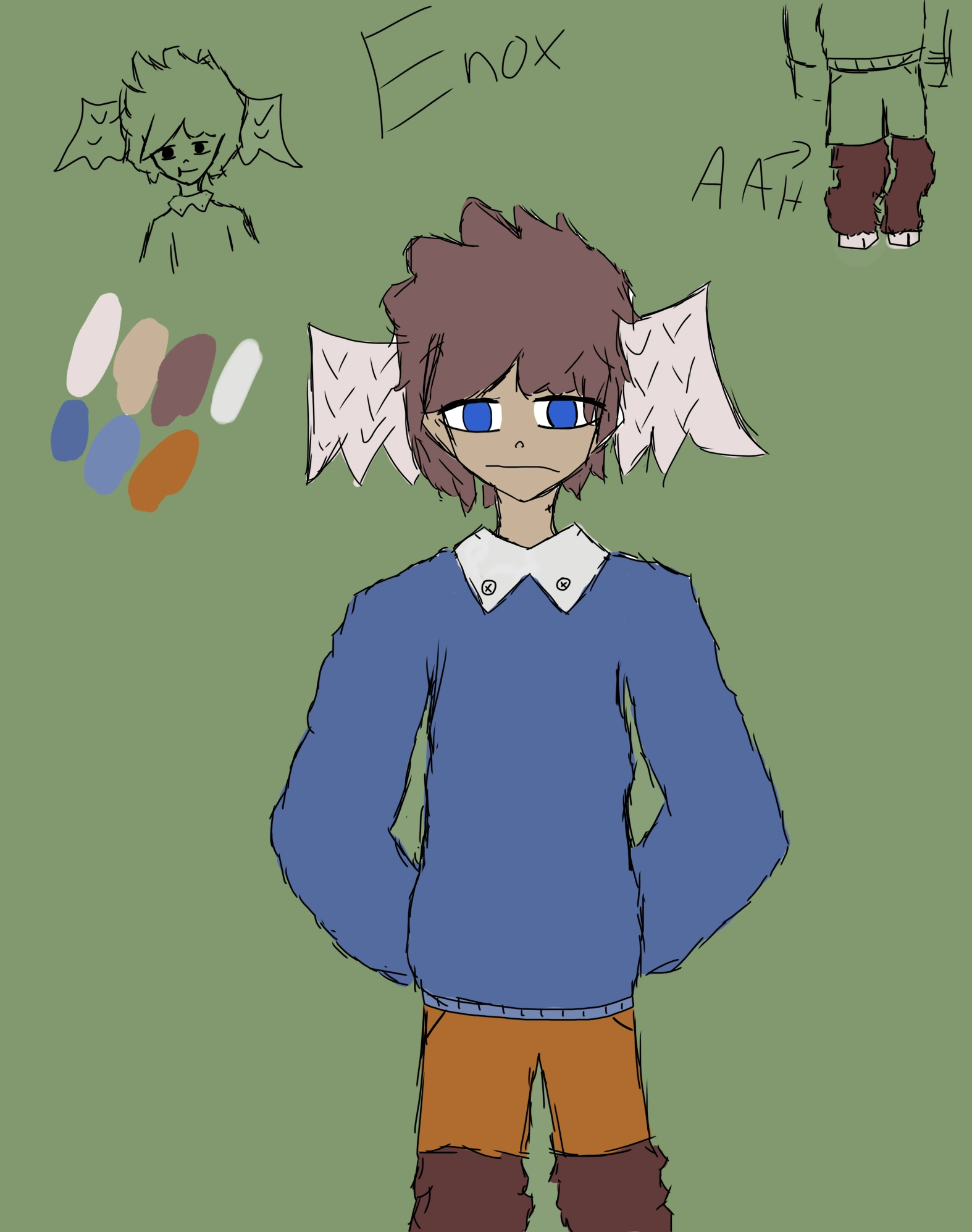 Enox full color (digital art yeee) off topic art | Fandom
