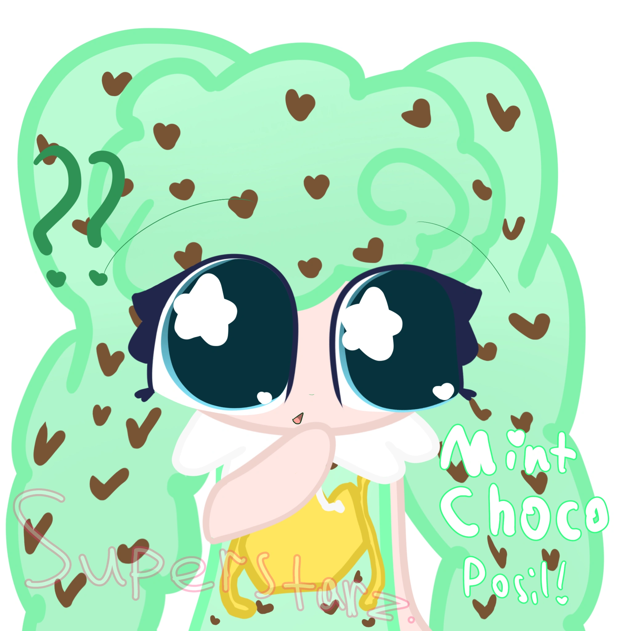 Mint choco Fluffyping! | Fandom