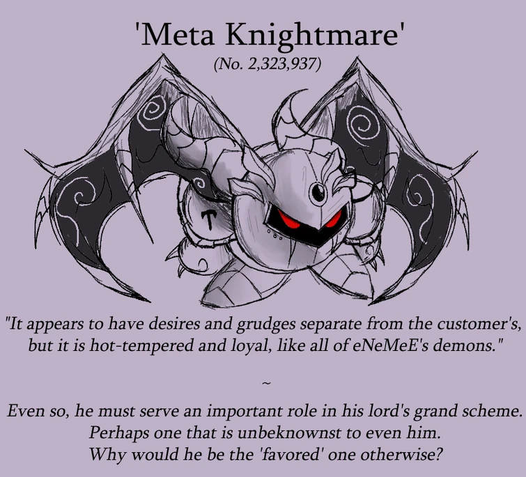 Meta Knightmare Headcanon #2 | Fandom