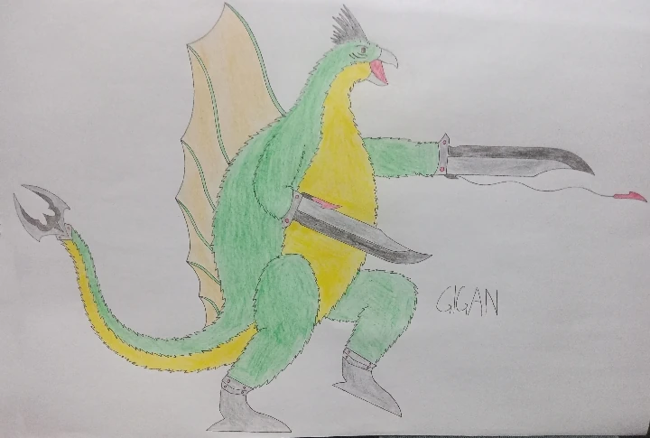 Gojira: Kingdom Gigan. | Fandom