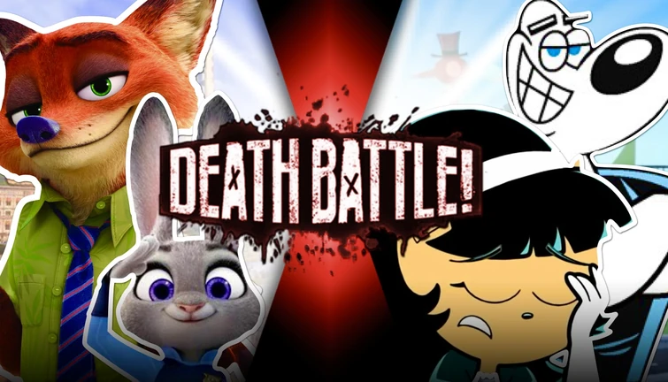 I tried to make a good TN for this: Nick and Judy vs Dudley and Kitty ...