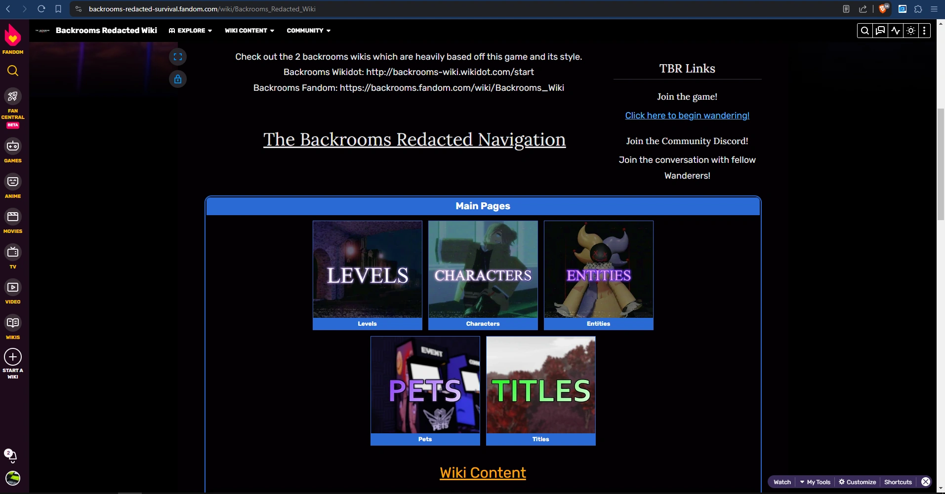 This fandom wiki... | Fandom