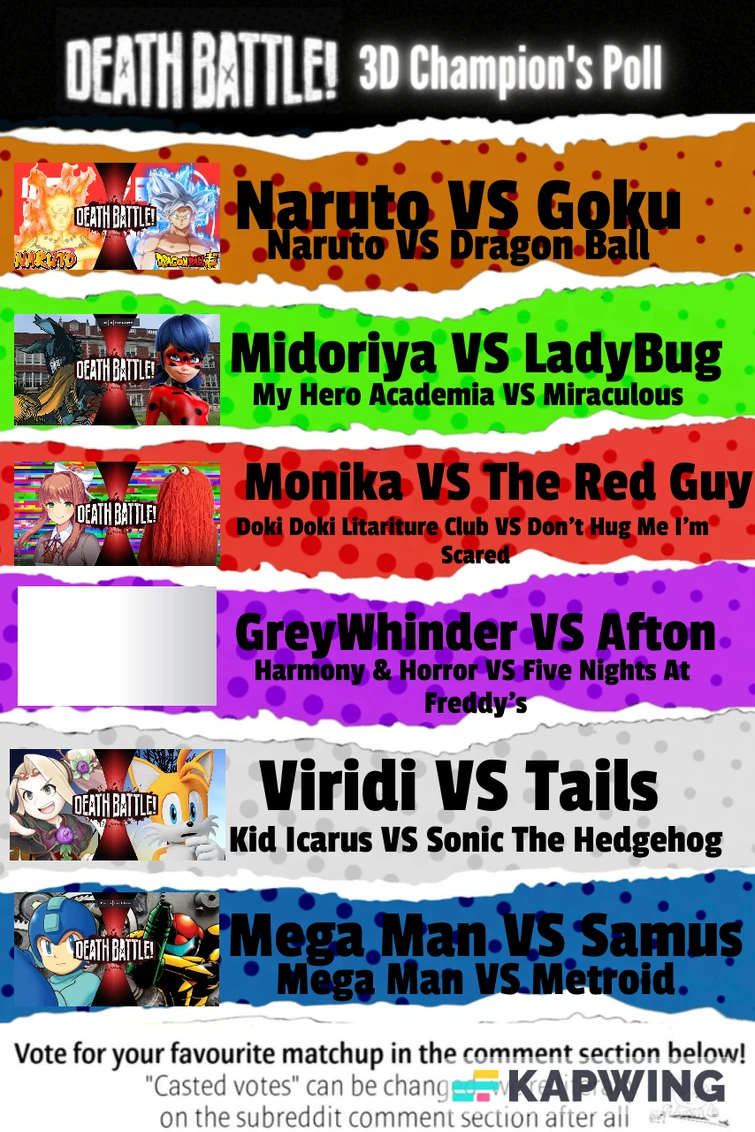 3D Champion Poll | Fandom