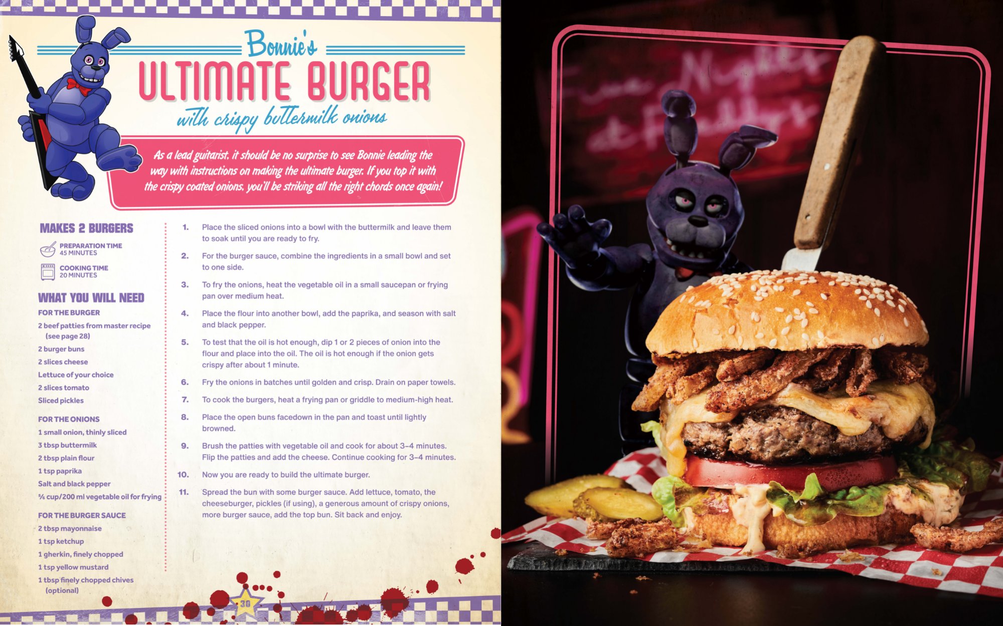 Scholastic ha mostrado una nueva página del libro de cocina, Freddy ...