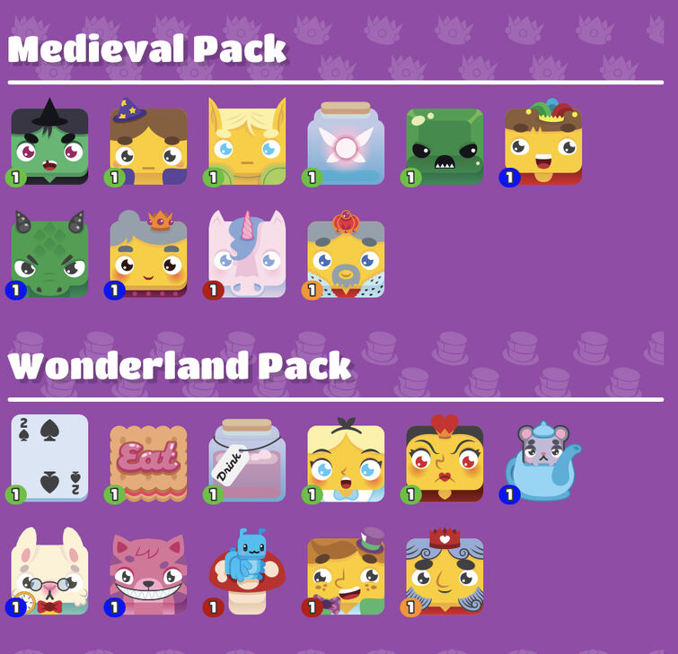Finished the Medieval and Wonderland Pack! | Fandom