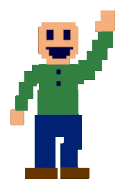 This guy has been waving at me for a week. | Fandom