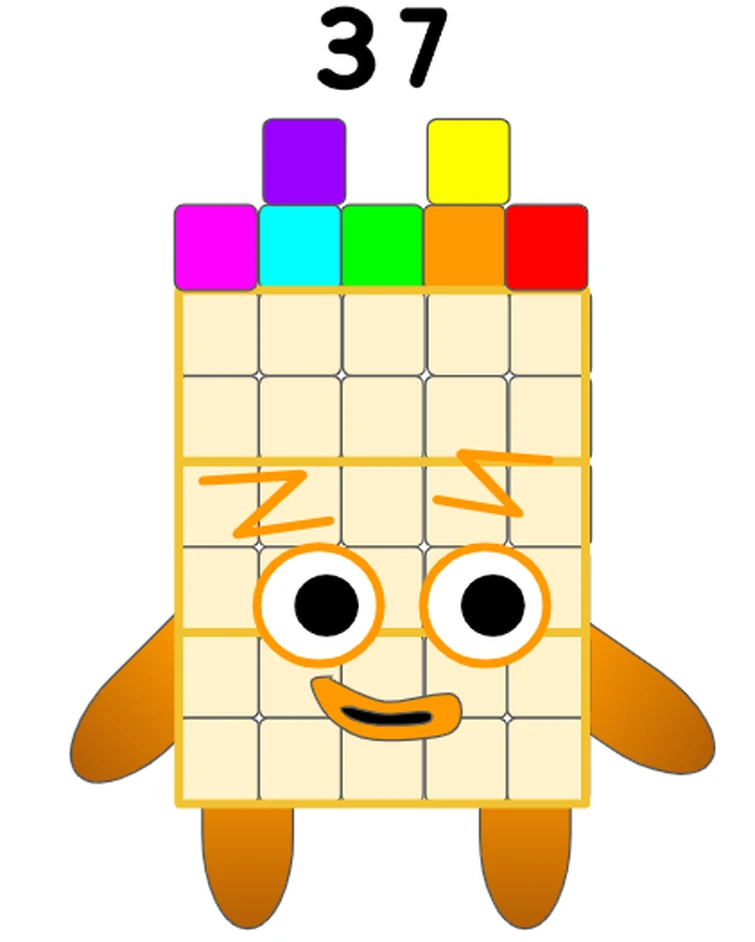 my fanmade numbeblocks 33-39 | Fandom