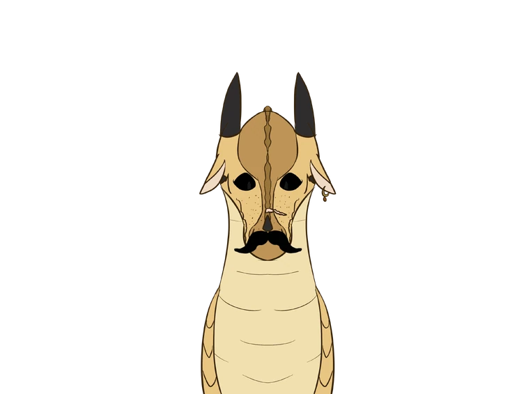 Qibli with a moustashe redraw | Fandom