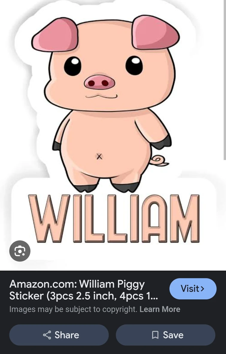 Theory: William is a pig | Fandom