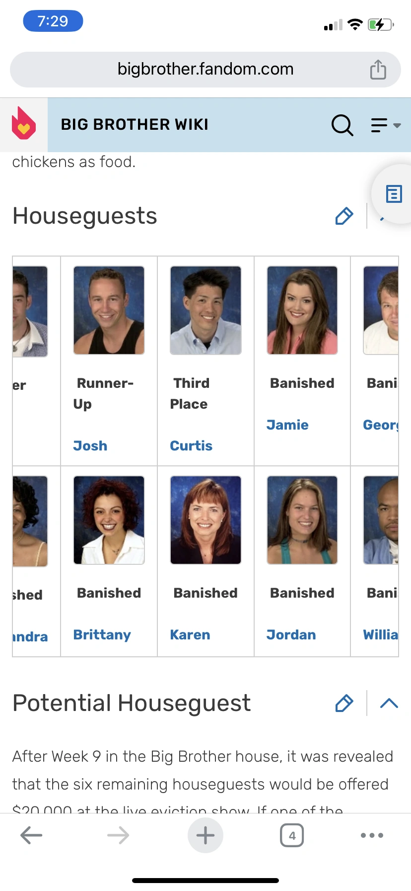 Round 1 of Big Brother USA Season 1 | Fandom