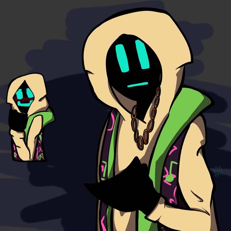 Drew him what I thought he might’ve looked like without the mask | Fandom