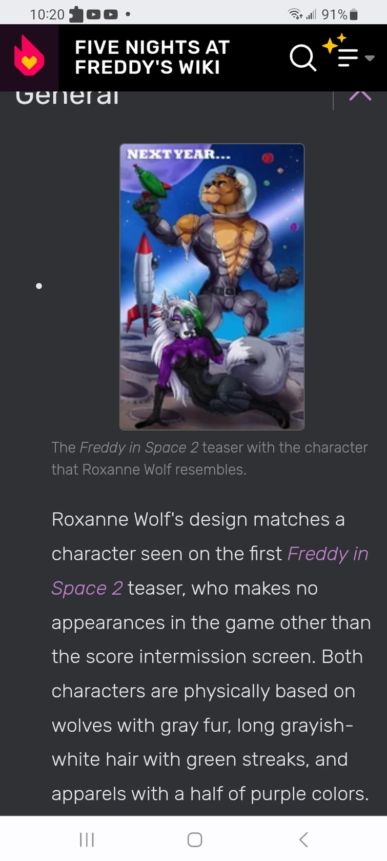 I'm pretty sure this character IS Roxanne. She even has the same face ...