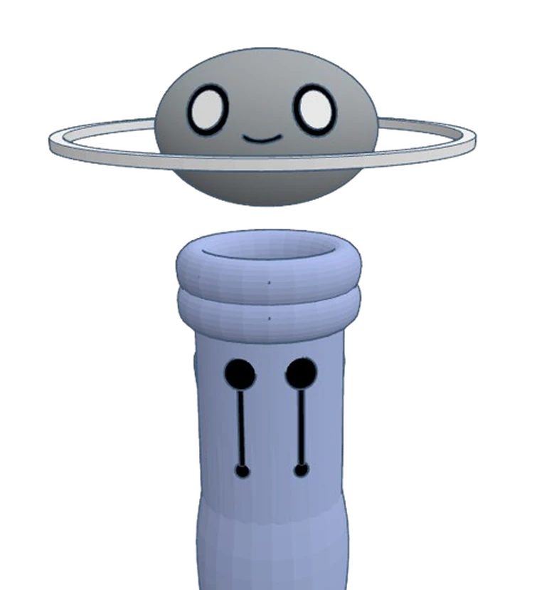 Haumea but 3d and coloured | Fandom