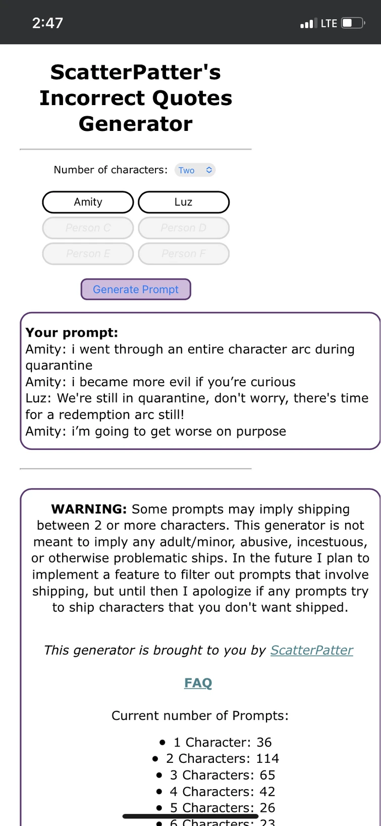 Incorrect Quote | Fandom