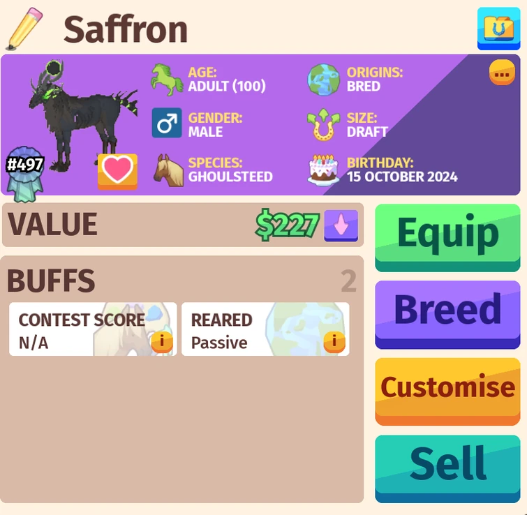 LF: Mammoth ghoulsteed | Fandom