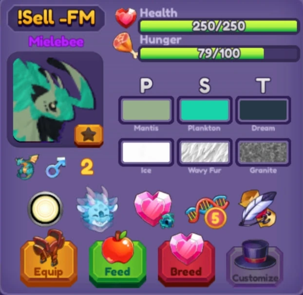 Selling maybe trading FM mielebee | Fandom