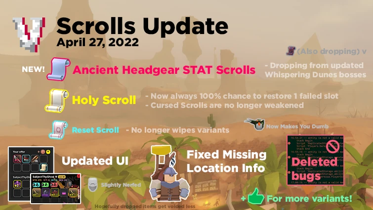 Vesteria Update | Fandom