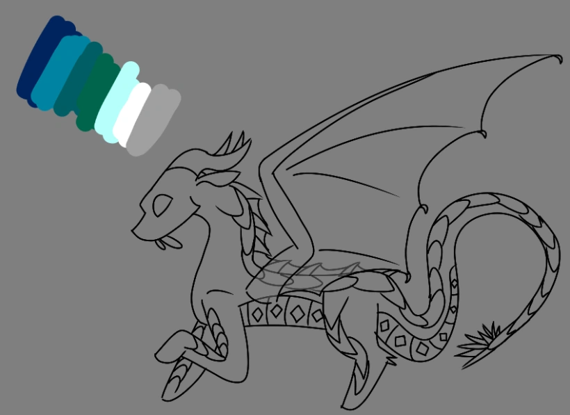 (Ice/Sea hybrid) OC wip! | Fandom