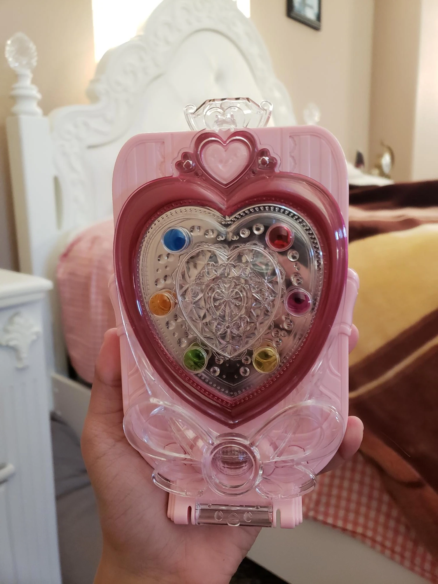 Just got the happiness charge precure prechan mirror and card file | Fandom