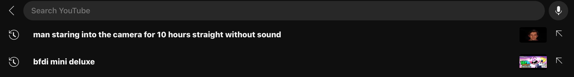 Some of my YouTube search history reveal | Fandom