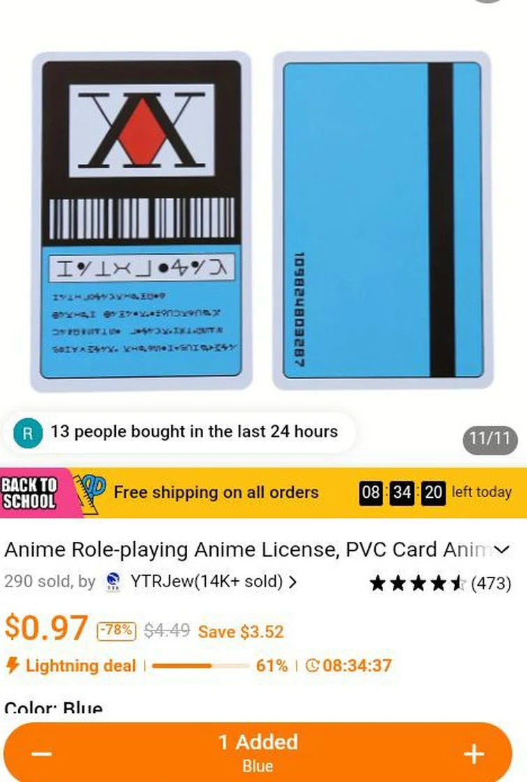 Hunter hunter stuff I just bought off of Temu 🤍(because I'm broke😭) | Fandom