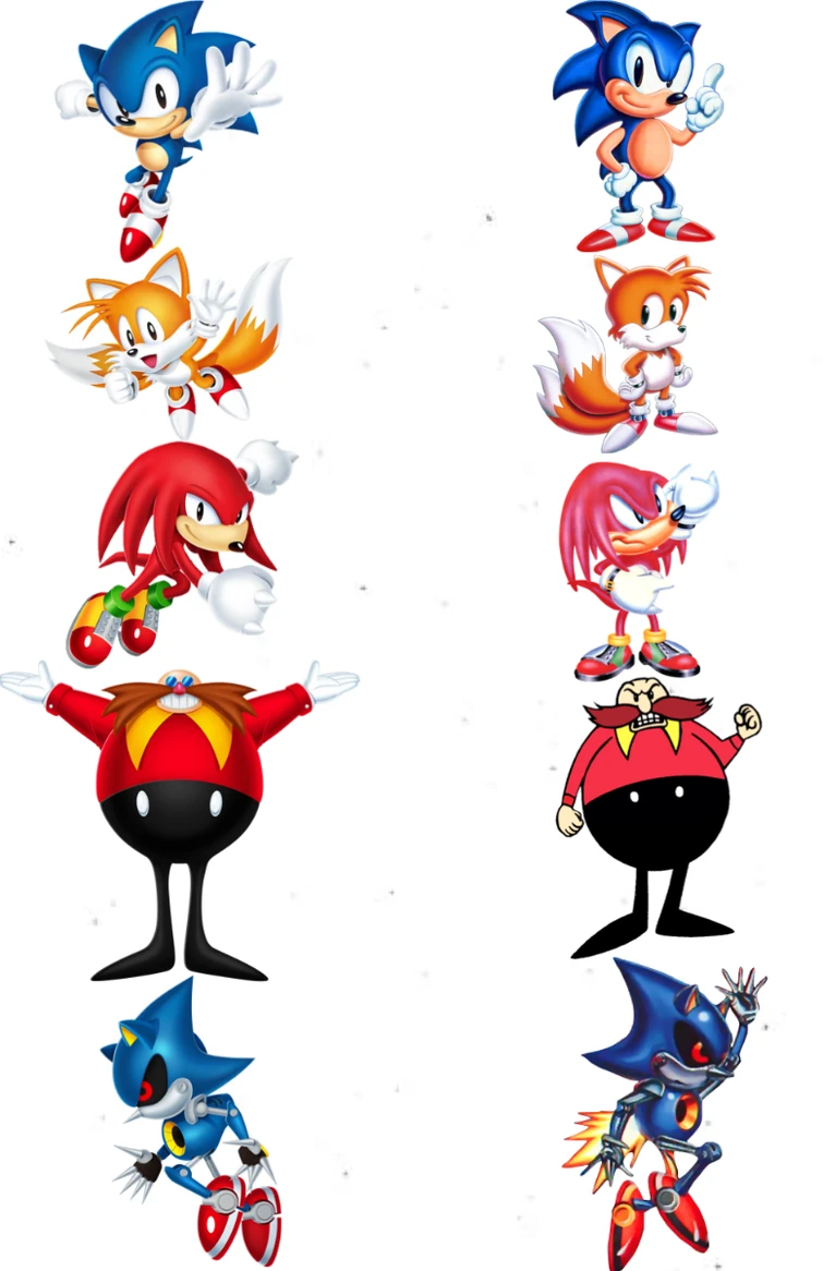 Out of all the redesigns Greg Martin did for Sonic, how come Metal ...