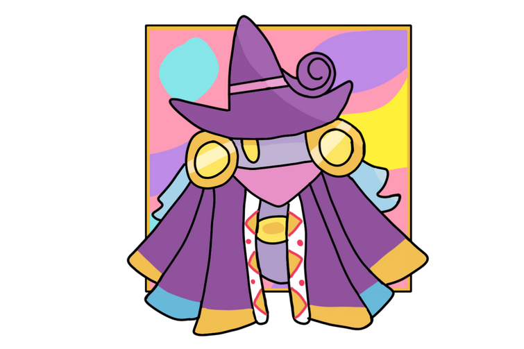 One of the Kirby artist characters, Drawcia | Fandom