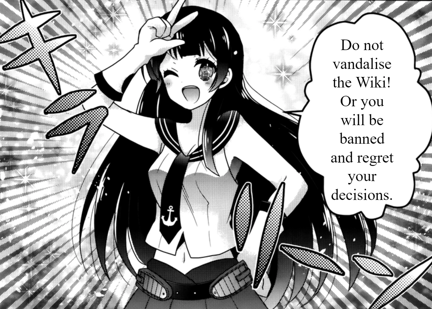 If this doesn't stop vandals from vandalizing, I don't know what will | Fandom