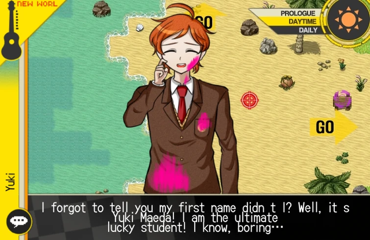 Yuki’s introductory event! SDRA2: Beans edition! =D P1/? | Fandom