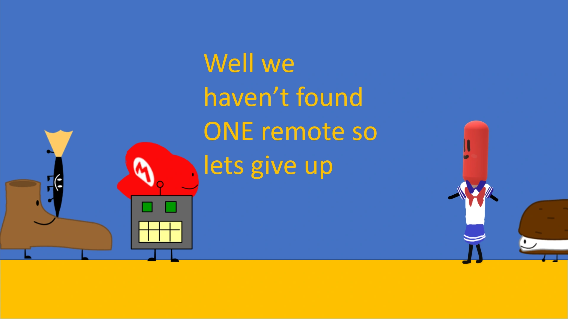 poorly executed object show: REMAS-TURD episode 6 "remotes found" | Fandom