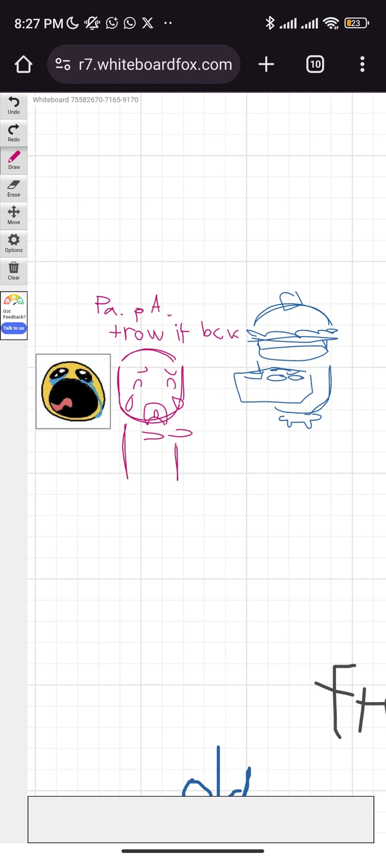 reposting this whiteboard but i am WATCHING your every move so dont do weird stuff | Fandom