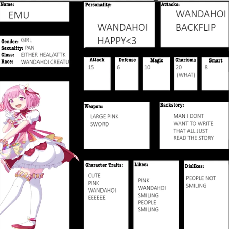 RPG CHARACTER OC TEMPLATE FR FR!! | Fandom