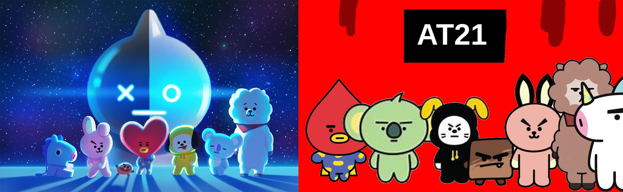 BT21 VS AT21 | Fandom