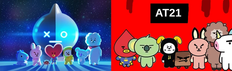 BT21 VS AT21 | Fandom