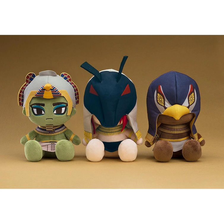 Seth, Horus, and Osiris plushie pre-order open at Good Smile! | Fandom