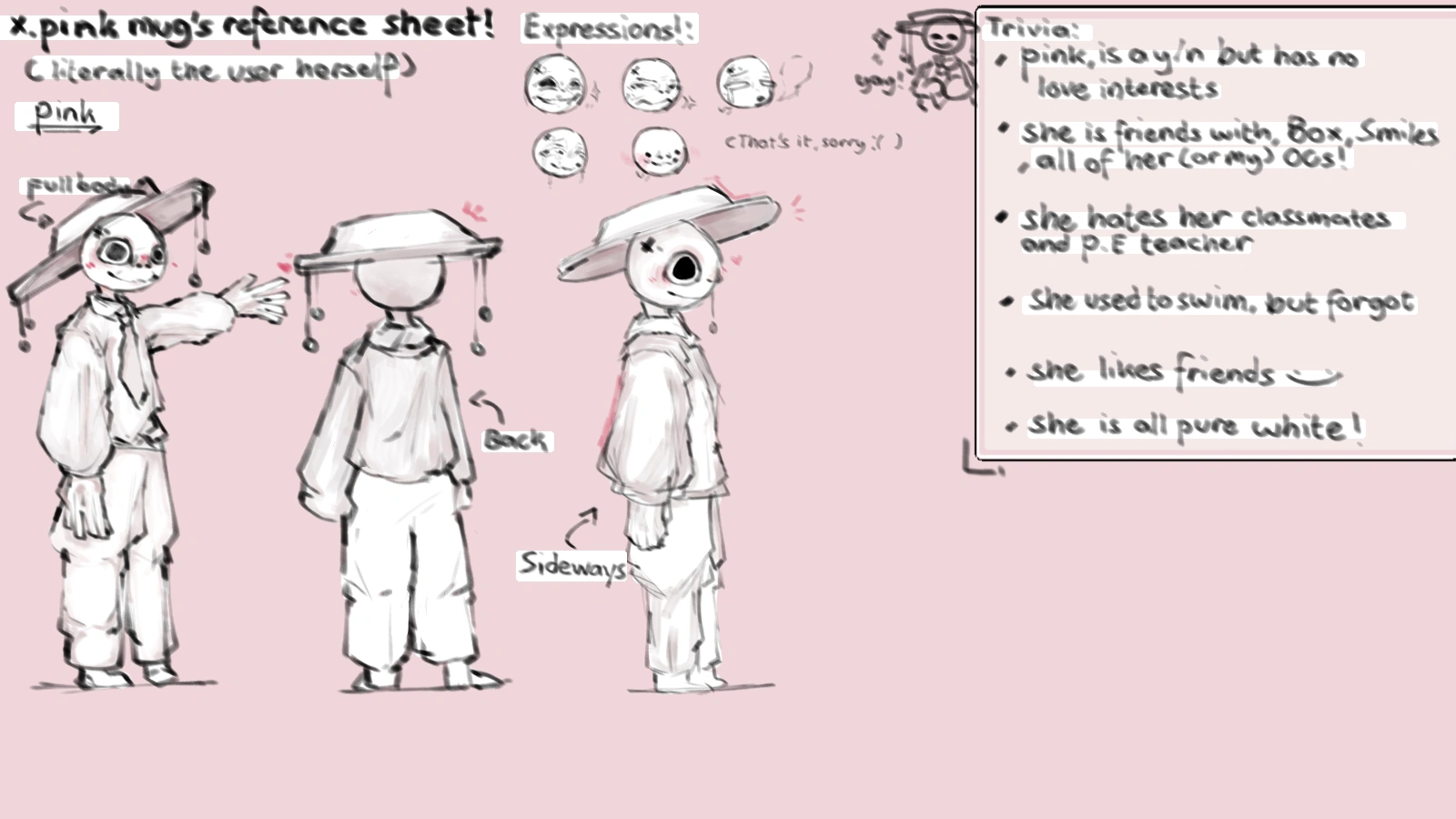 pink reference sheet! | Fandom