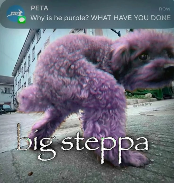 Purple dog | Fandom