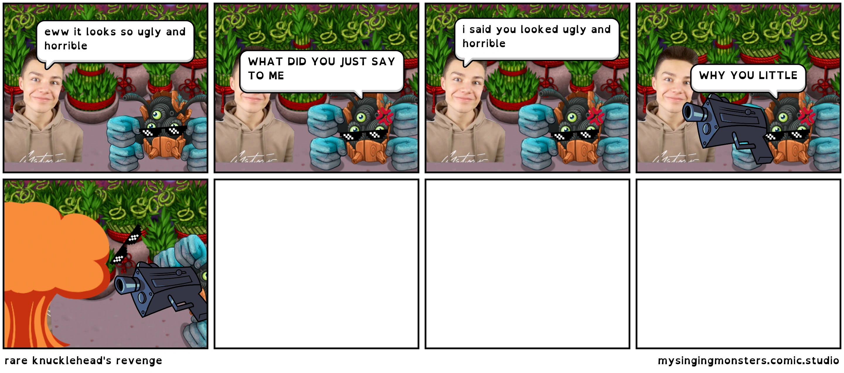 msm comic: rare knucklehead's revenge | Fandom