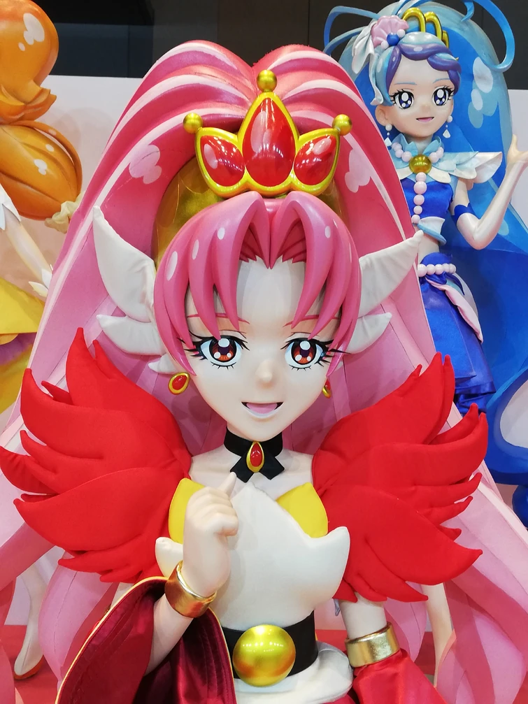 【All Pretty Cure Exhibition Yokohama】Life-size mannequins of PreCure ...