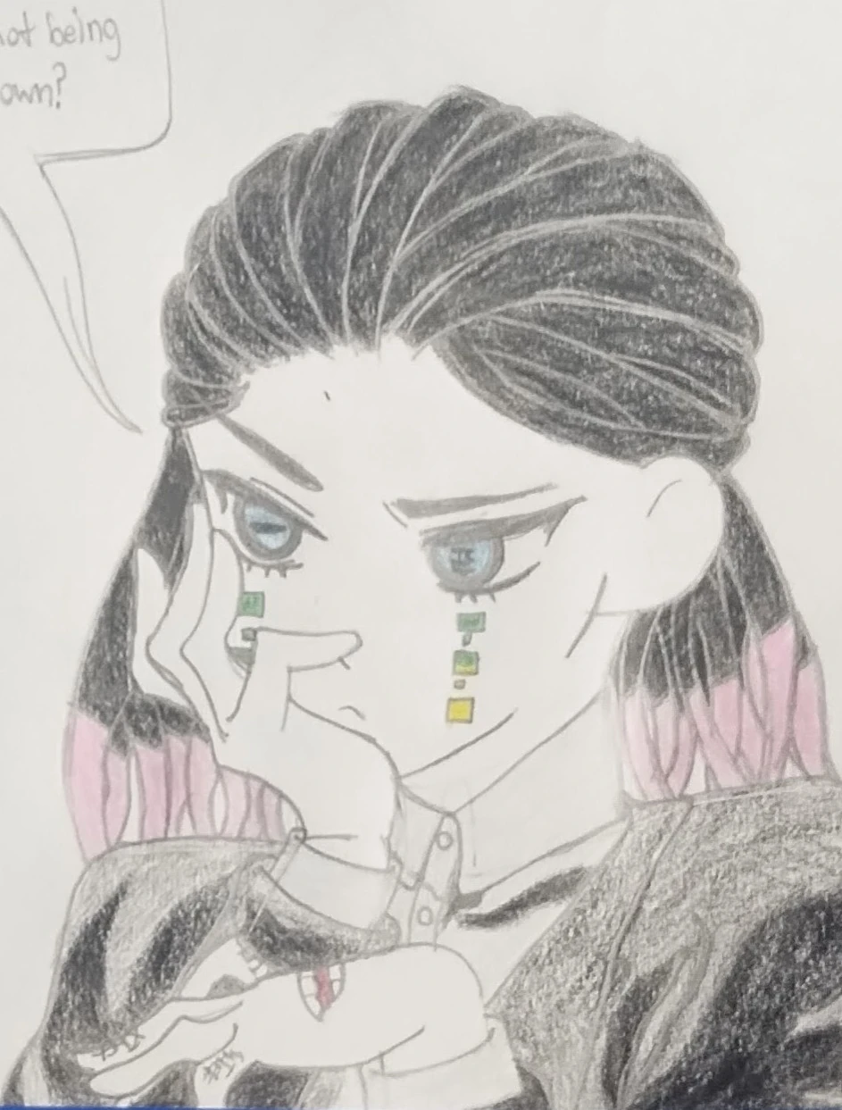 Tried to draw myself as Enmu | Fandom