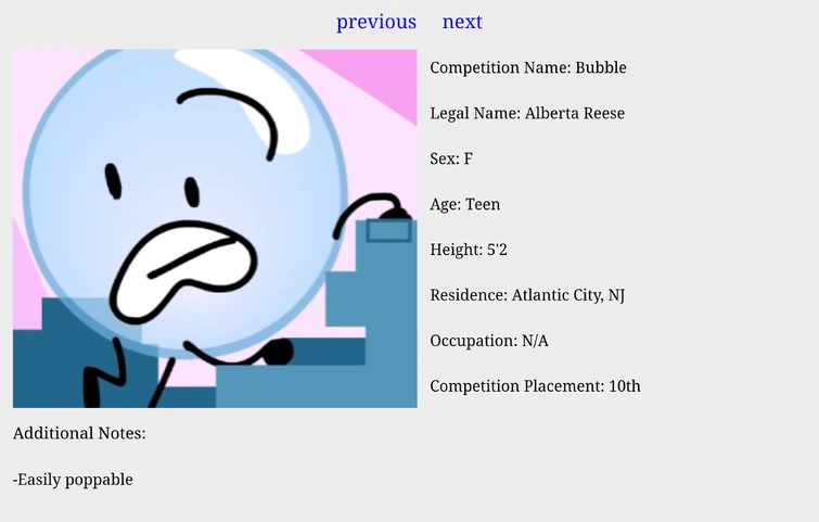 post split bfdi characters but in that one website from hfjone | Fandom