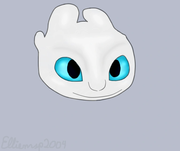A Light Fury Head | Fandom