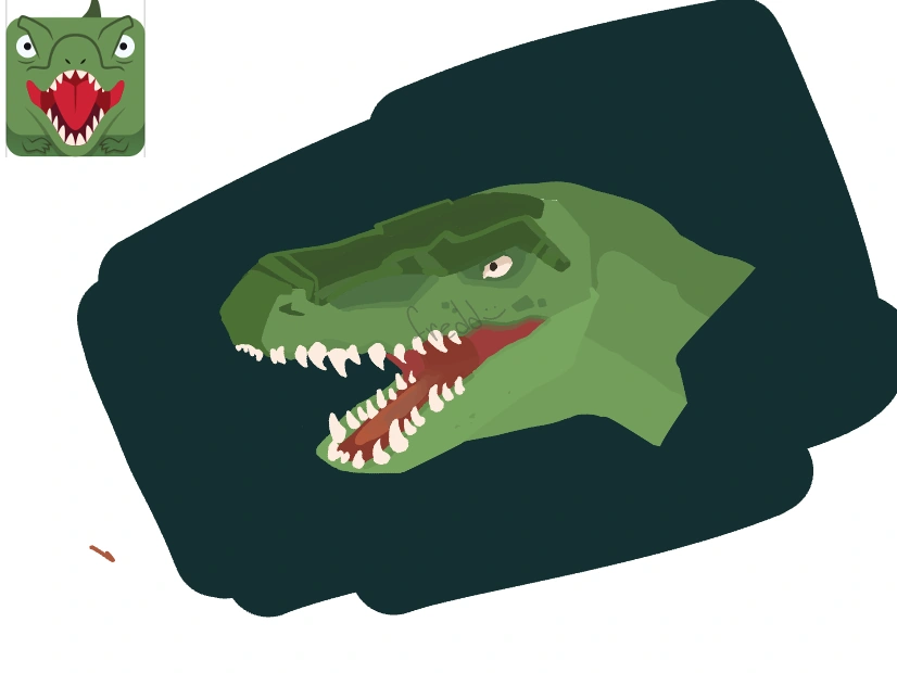 tyrannosaurus rex blook fanart work in progress lol | Fandom