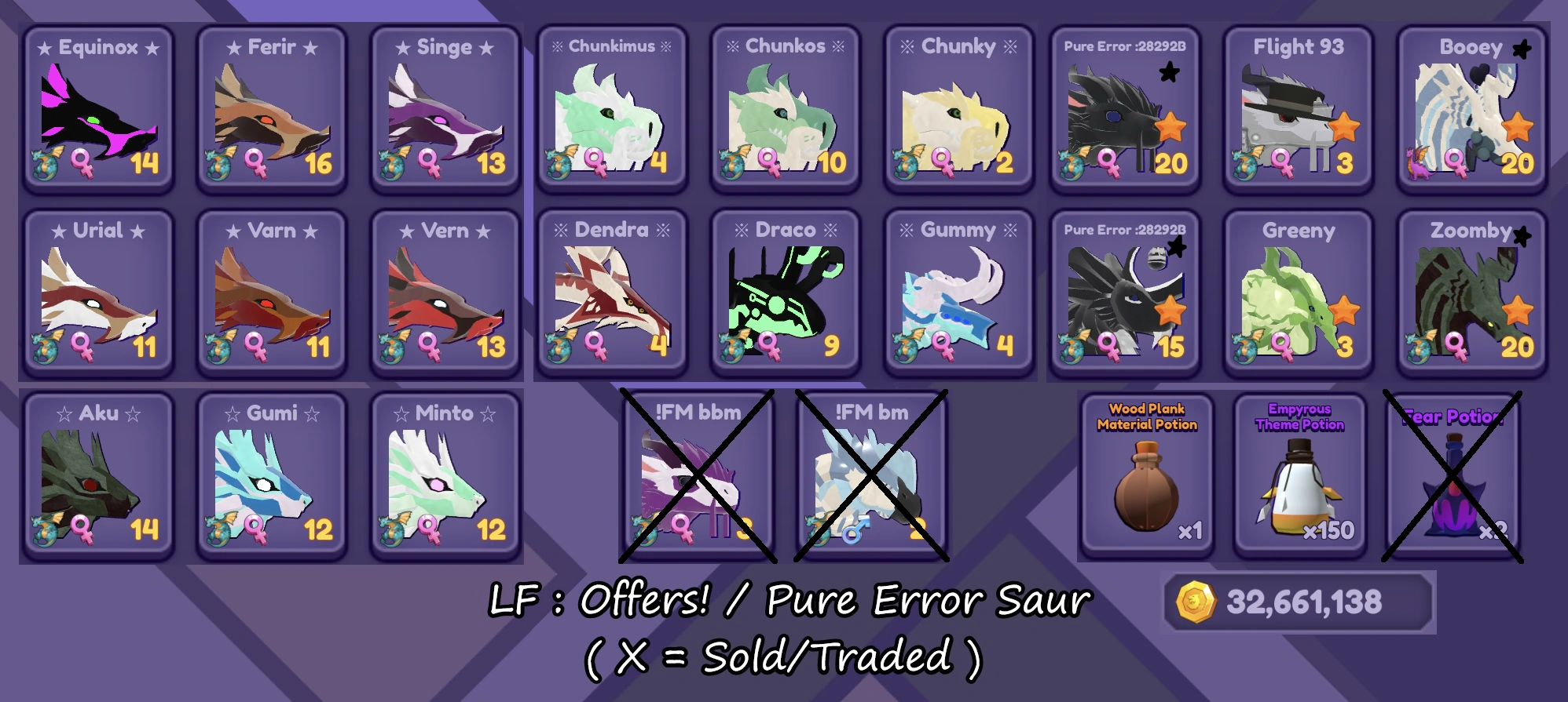 lf a pure error saur! | Fandom