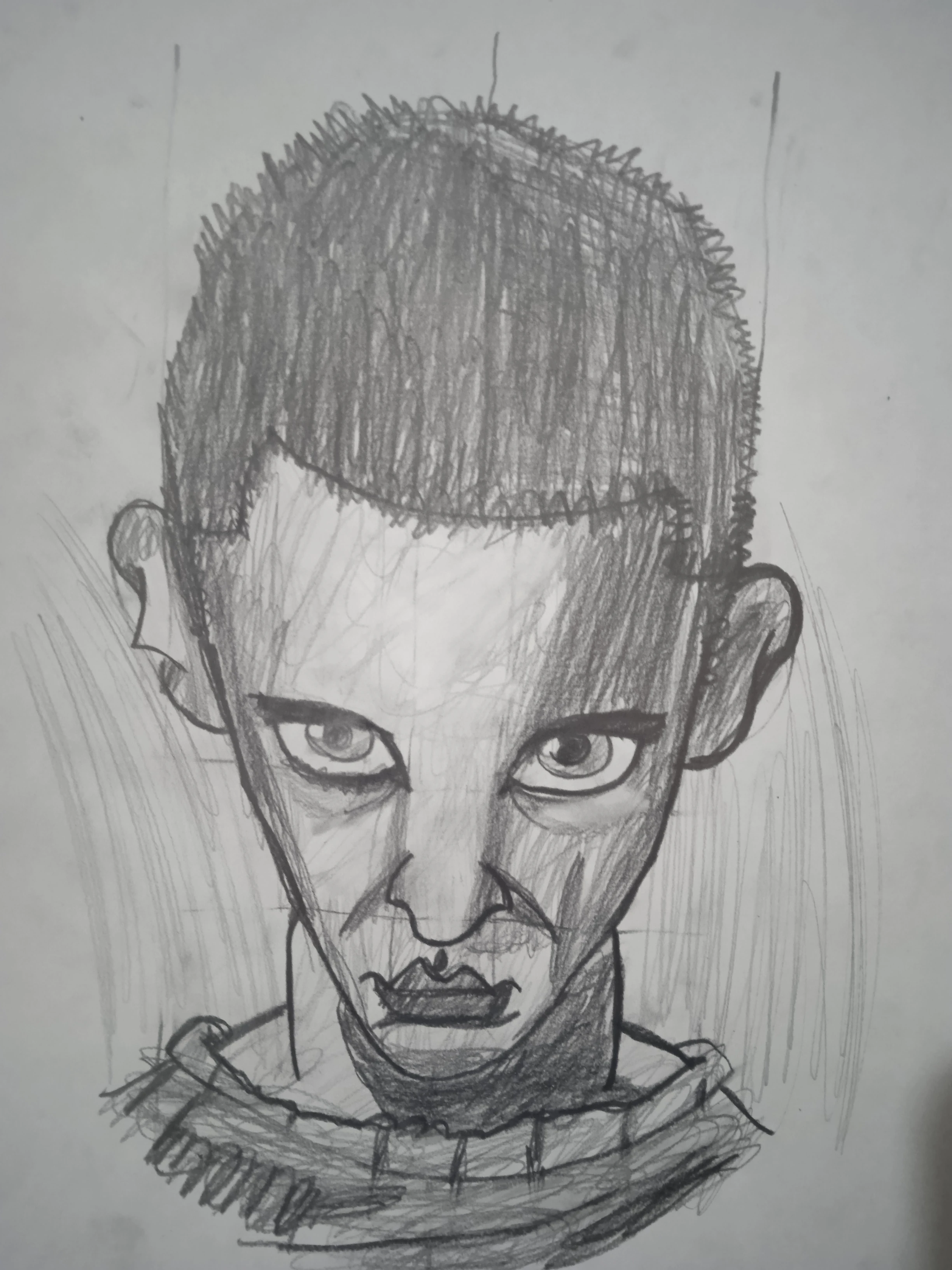 My sketch of Eleven (Season 1) | Fandom
